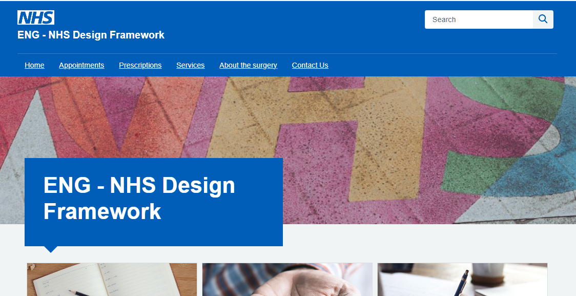 NHS Benchmarking Tool: Adherance of GP Usability Template – Help Centre