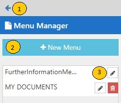 Main Menu Overview – Help Centre